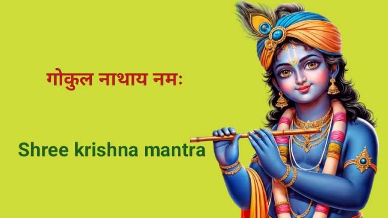 Powerful God Krishna Mantra In Hindi : भगवान श्रीकृष्ण के 8 लोकप्रिय ...