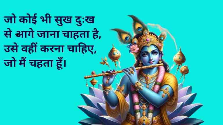 Shrimad Bhagwat Geeta Saar In Hindi : संपूर्ण भगवत गीता के सार 8 लाईन ...